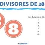 ¿Cuáles son los divisores de 28? - Digital Grow